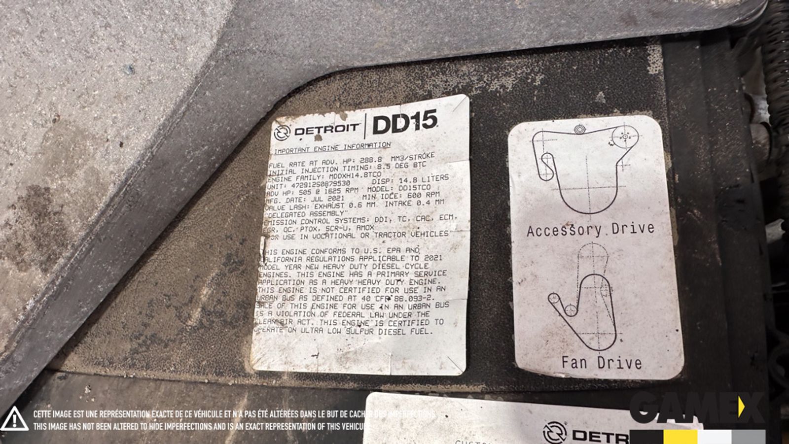 DETROIT DD-15 2022 GX-31935-154823 | Used Parts For Sale| He...