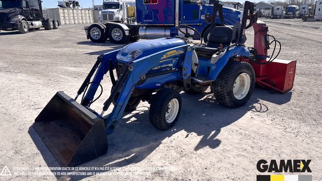 NEW HOLLAND TRACTEUR BOOMER 25 2012 GX-32884 | Used Construc...